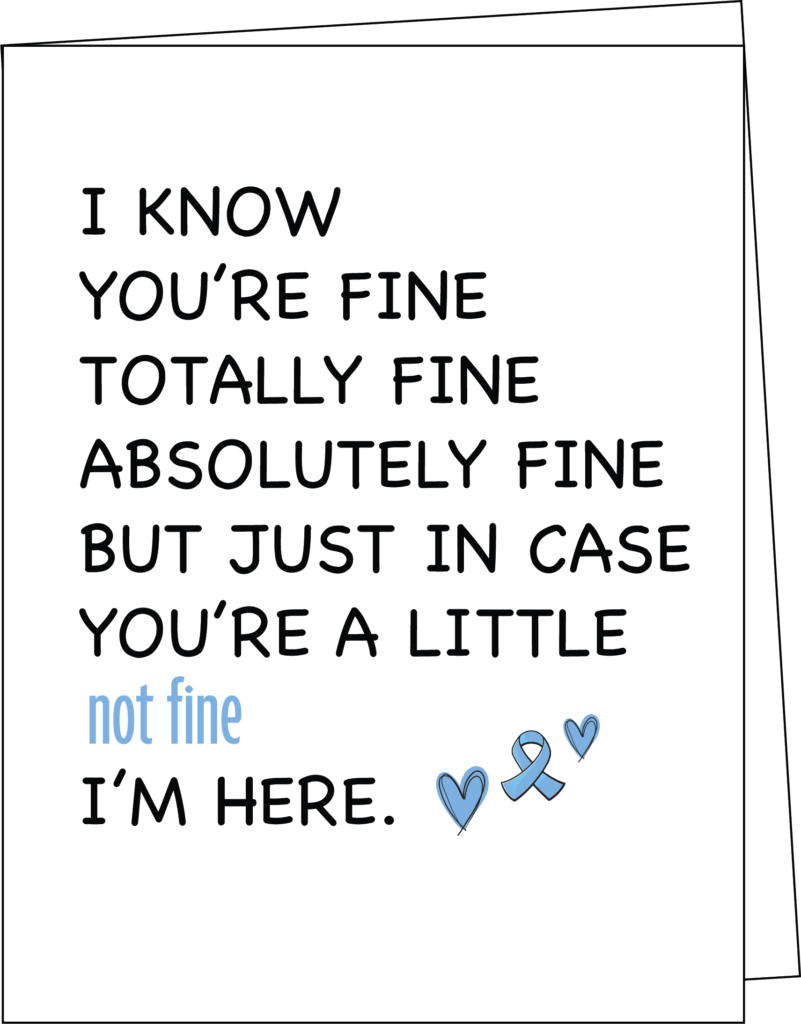 Prostate Cancer Greeting Cards - ChooseHope